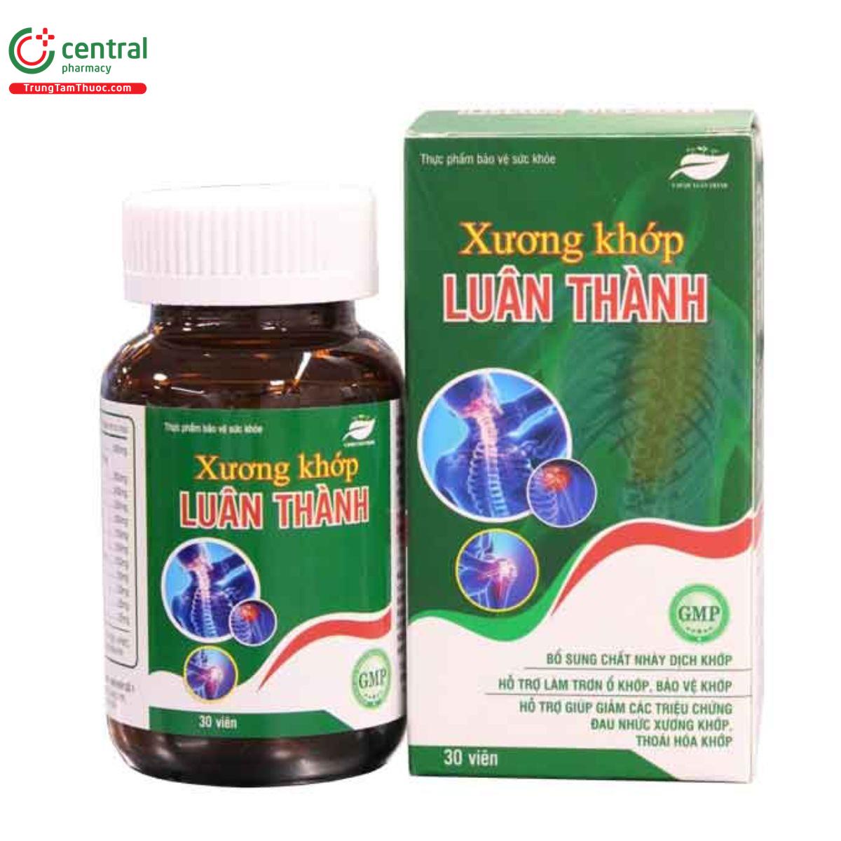 Thuốc Xương khớp Luân Thành bổ sung dịch khớp, cải thiện vận động
