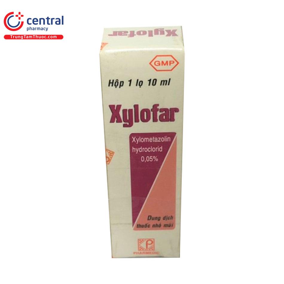 [CHÍNH HÃNG] Thuốc Thuốc Nhỏ Mũi Xylofar 10ml: hết nghẹt mũi, sổ mũi