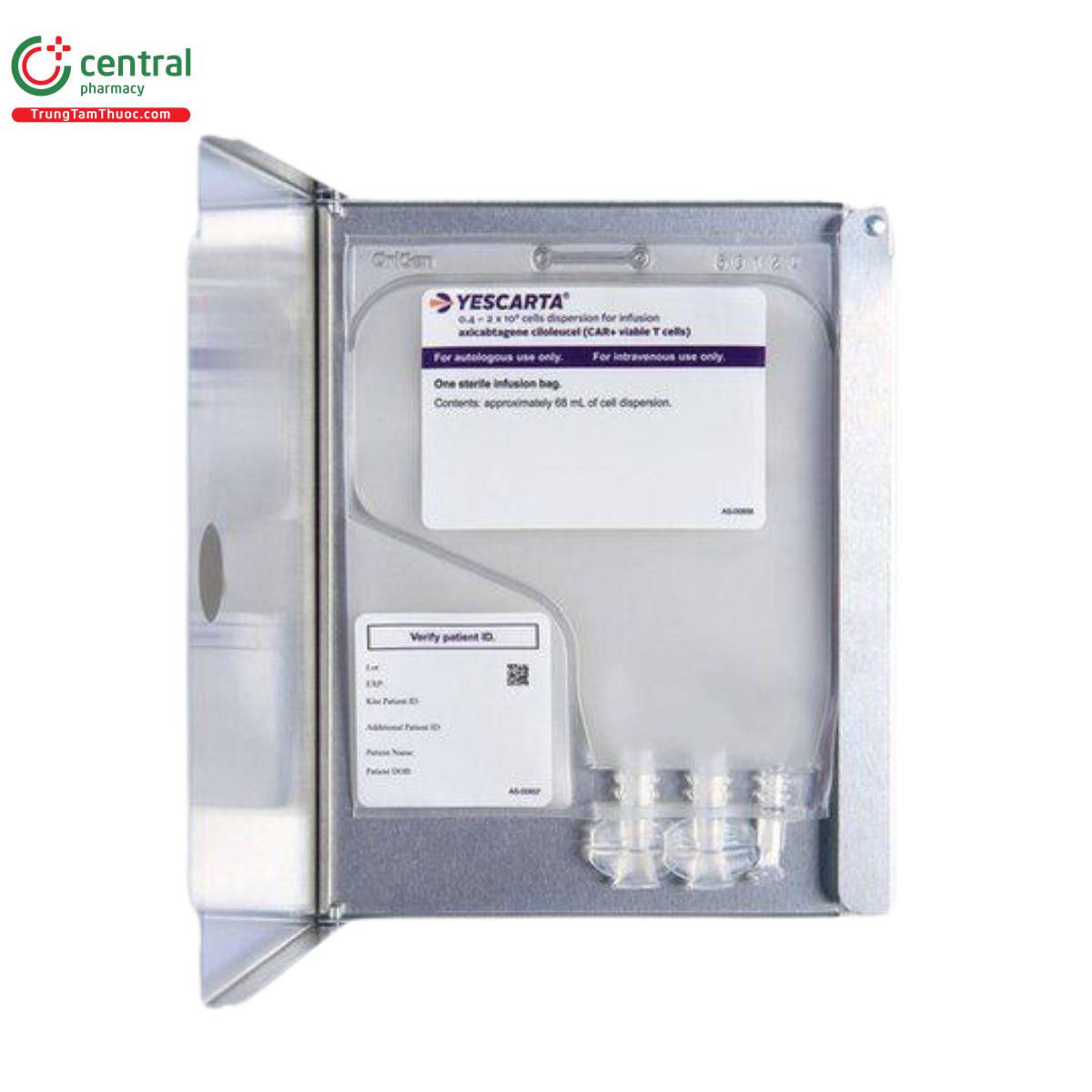 Thuốc Yescarta điều trị U lympho tế bào B lớn tái phát hoặc kháng trị