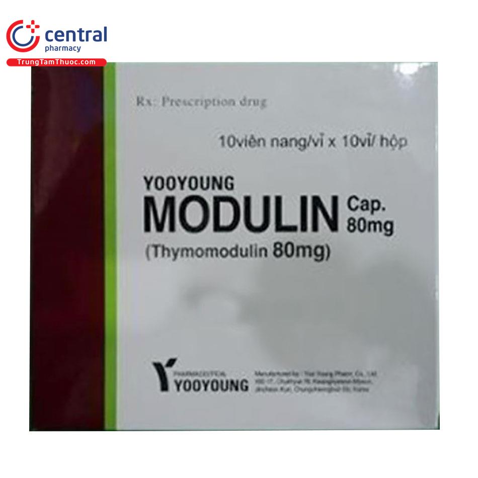[CHÍNH HÃNG] Thuốc Yooyoung Modulin Cap. 80mg - Tăng cường miễn dịch