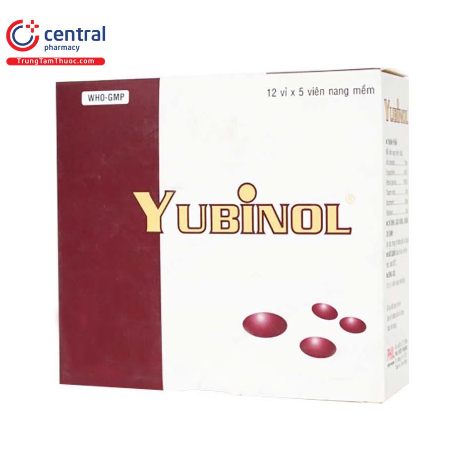 Thuốc Yubinol - Thuốc có tác dụng cung cấp và bổ sung vitamin