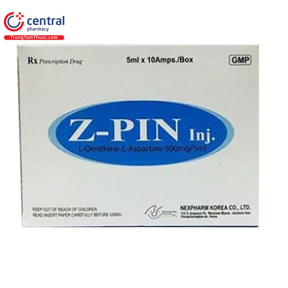 Thuốc Z-Pin Inj. - Thuốc điều trị viêm gan, xơ gan