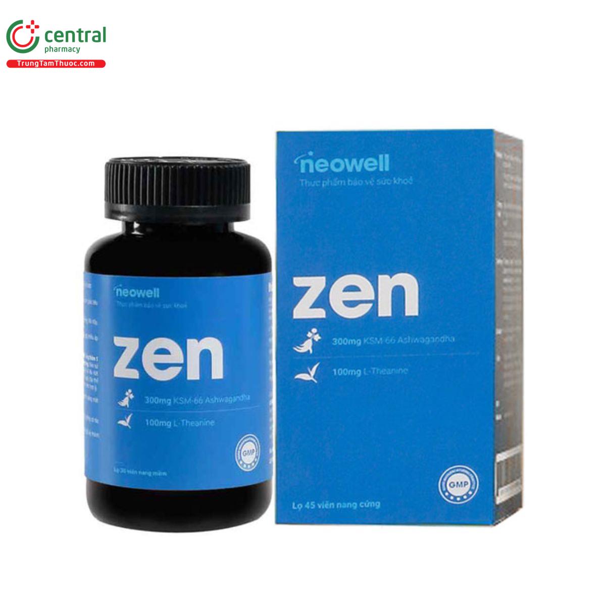 Thuốc Zen NeoWell - Hỗ trợ giảm mệt mỏi và tăng cường sức khỏe