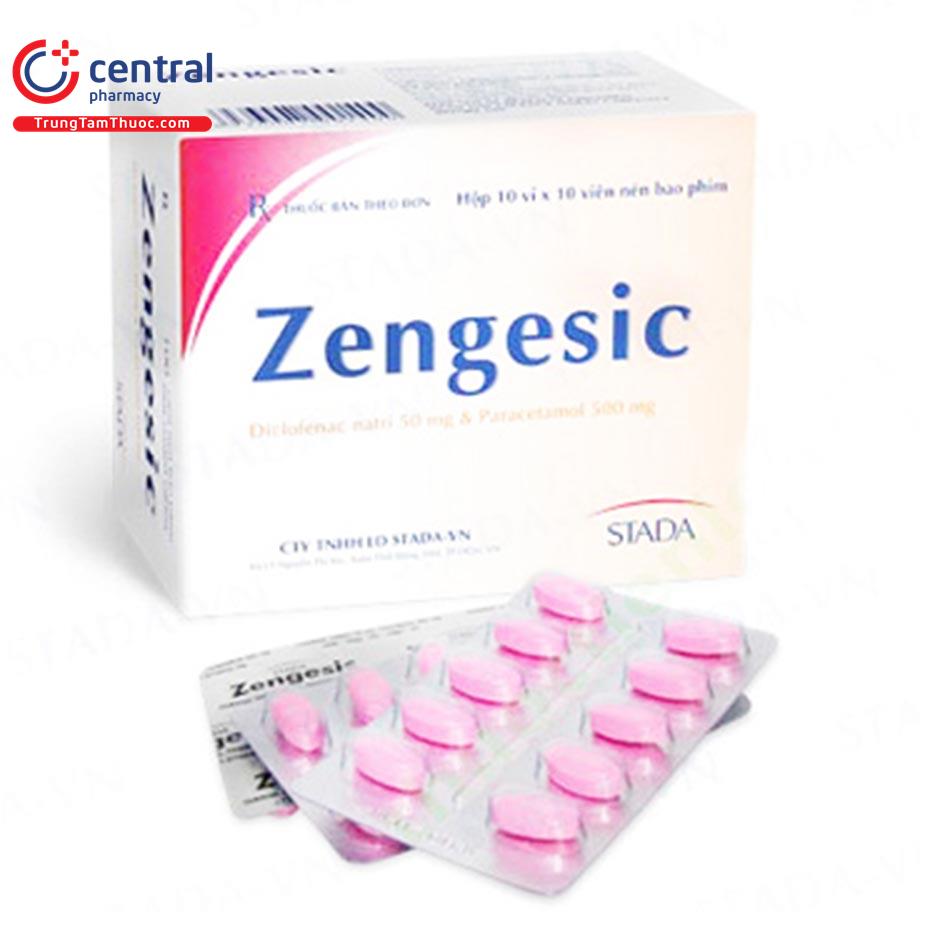 Thuốc Zengesic: công dụng, liều dùng và lưu ý khi sửu dụng