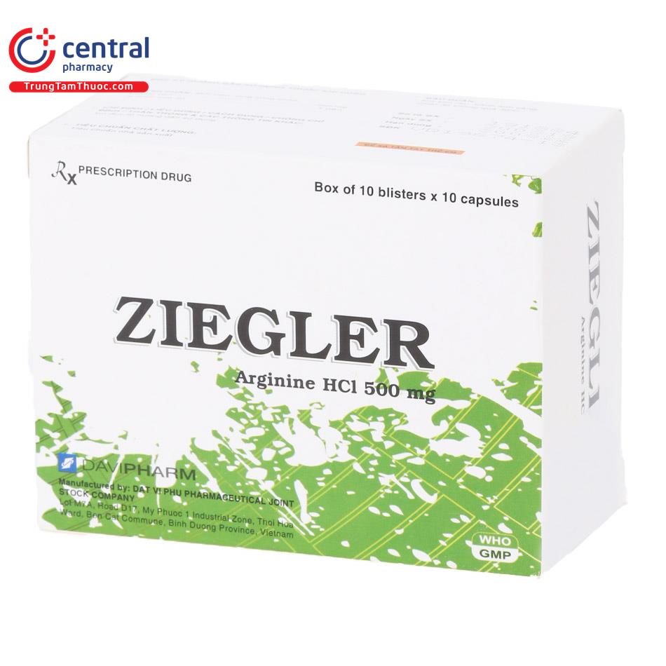 [CHÍNH HÃNG] Thuốc Ziegler điều trị bổ trợ cho các bệnh lý gan mật