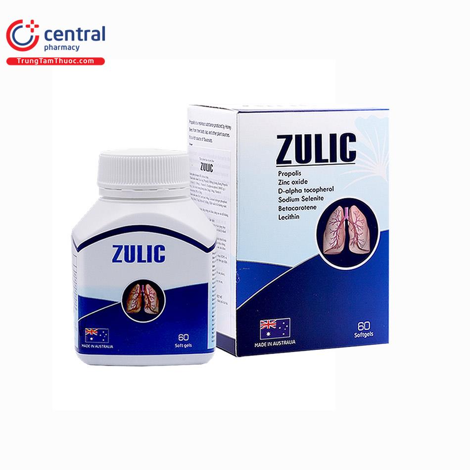[CHÍNH HÃNG] Thuốc Zulic giúp tăng cường sức đề kháng