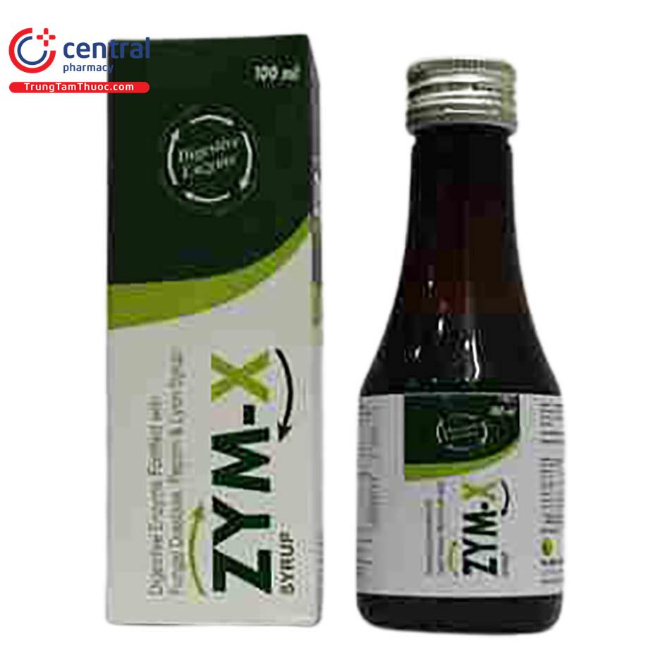 Thuốc ZYM-X Syrup hỗ trợ trị rối loạn tiêu hóa, đầy hơi khó tiêu
