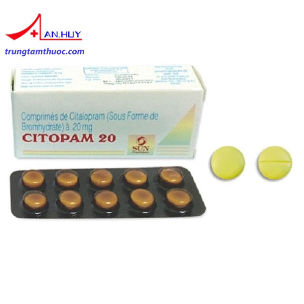 Thuốc Citopam là thuốc gì, giá bao nhiêu tiền? có tác dụng gì?