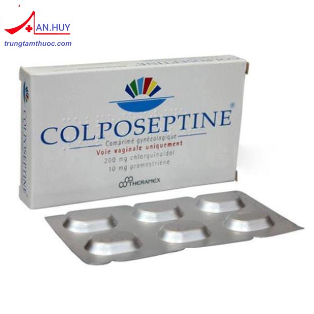 Thuốc Colposeptine trị các bệnh huyết trắng do các nguyên nhân