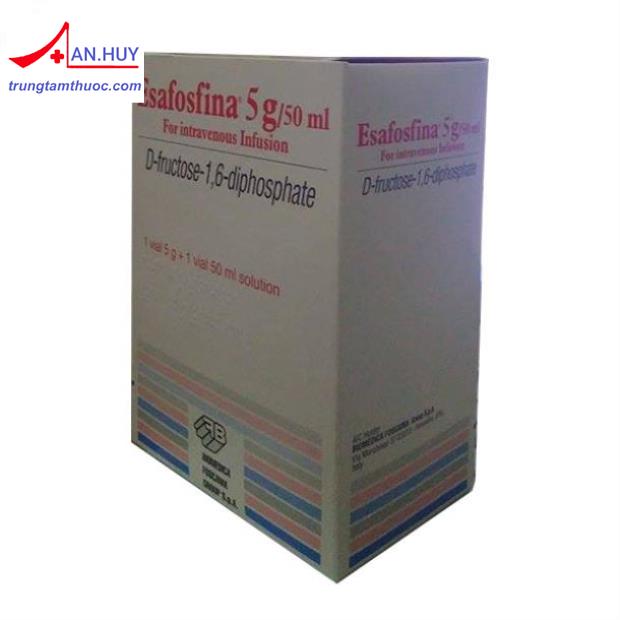 Thuốc Esafosfina 5g/50ml là thuốc gì, giá bao nhiêu? có tác dụng gì?
