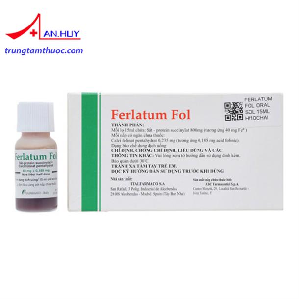 Thuốc Ferlatum Fol là thuốc gì? giá bao nhiêu tiền? công dụng gì?