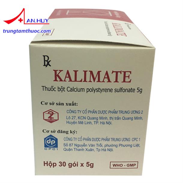 Thuốc Kalimate 5g là thuốc gì? giá bao nhiêu? có tác dụng gì?