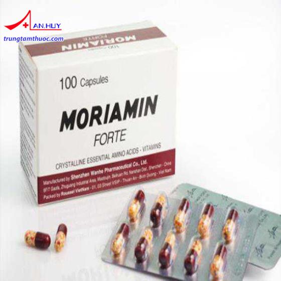 Thuốc Moriamin Forte là thuốc gì? giá bao nhiêu tiền? công dụng gì?