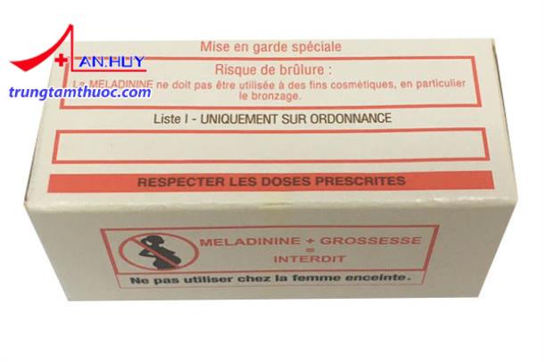 Meladinine 10mg - Thuốc uống điều trị bệnh da liễu