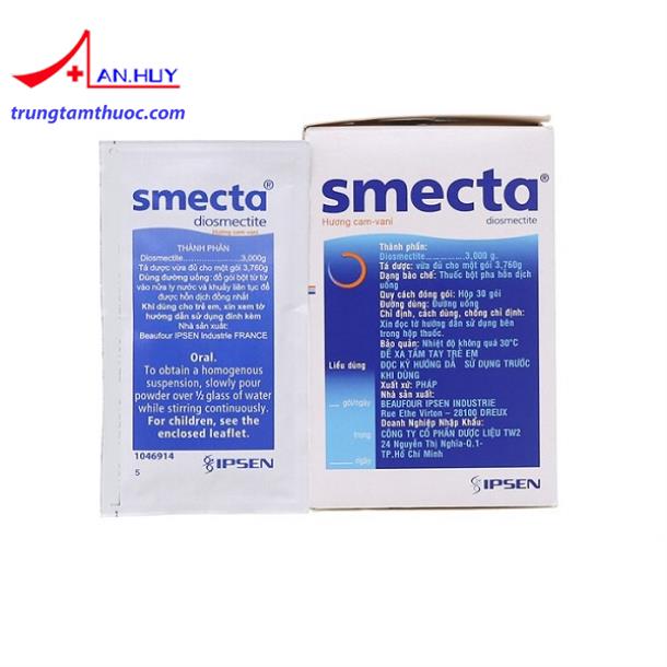 Thuốc Smecta Sac.3g là thuốc gì, giá bao nhiêu? có tác dụng gì?
