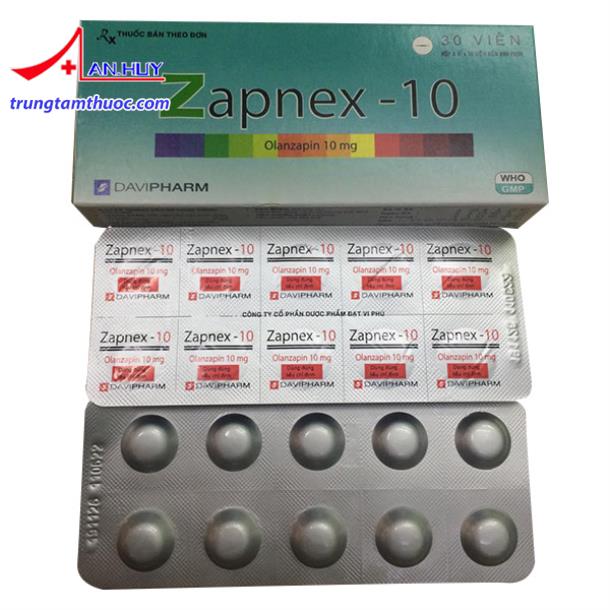 Thuốc Zapnex 10mg là thuốc gì? mua ở đâu? giá bao nhiêu?